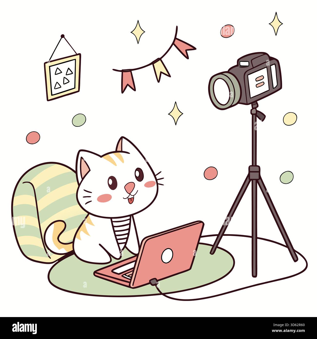 Video content camera shoot Stock Vector Images - Alamy