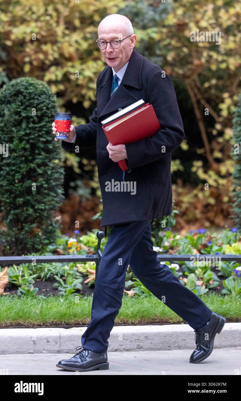 London, UK. 18th Nov 2025 Pat McFadden, Secretary of State for Work and Pensions, at Downing ...