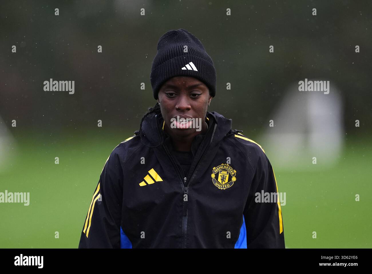 Manchester United's Simi Awujo during a training session at Carrington ...