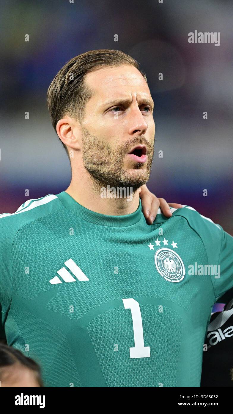 Goalkeeper Oliver Baumann (Germany) Leipzig, November 17, 2025, Soccer ...