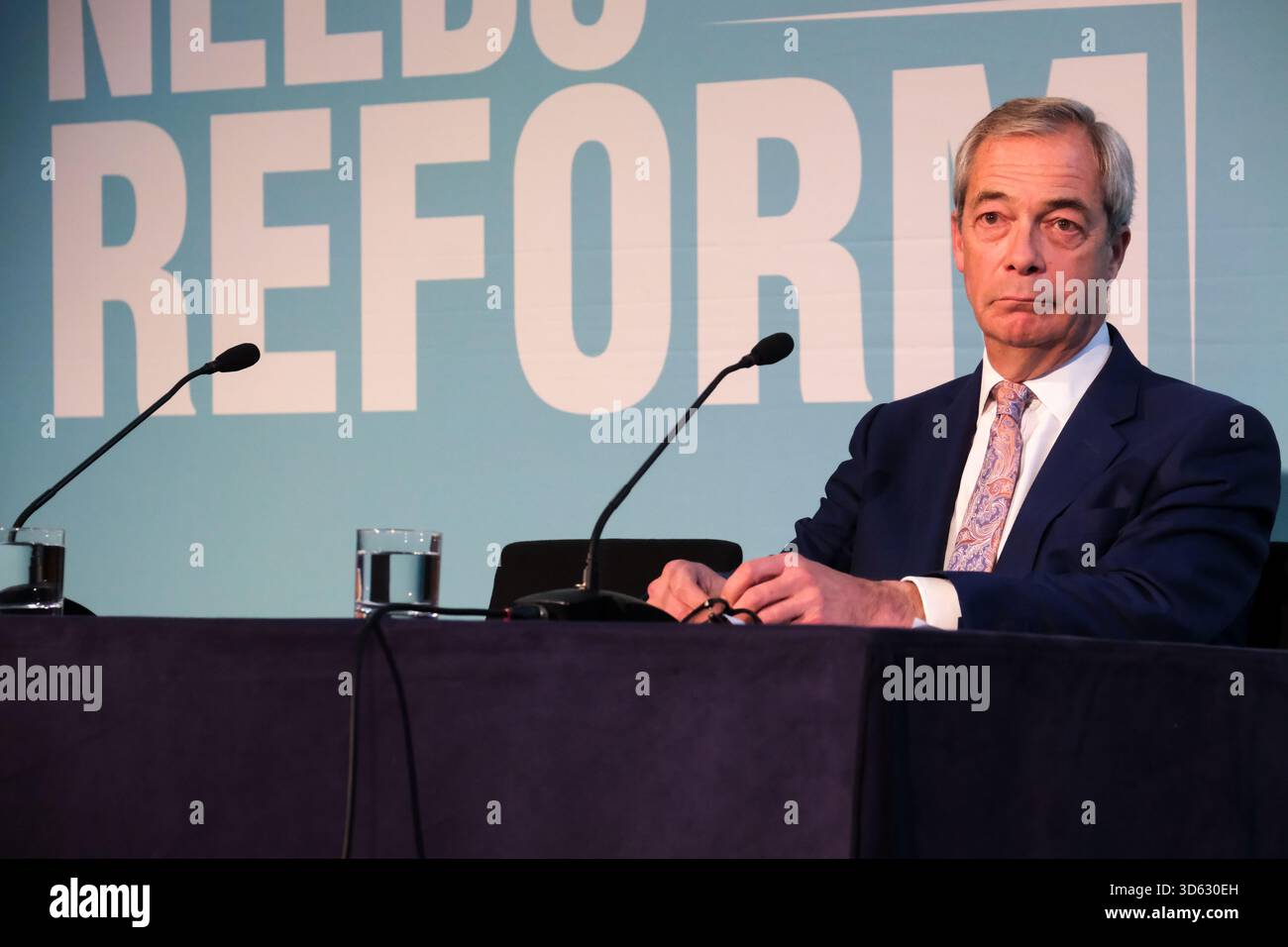 Westminster, London, UK. 18th Nov 2025. Reform Party UK press ...