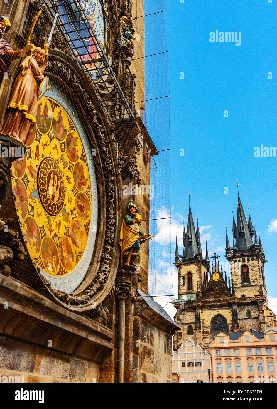 Astronomical clock towers spires hi-res stock photography and images ...