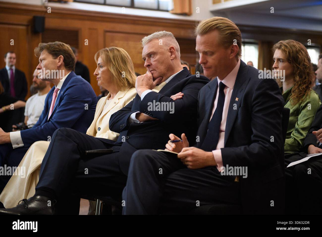London, UK. 18 Nov 2025. (L-R) - Reform UK Deputy Leader Richard Tice ...