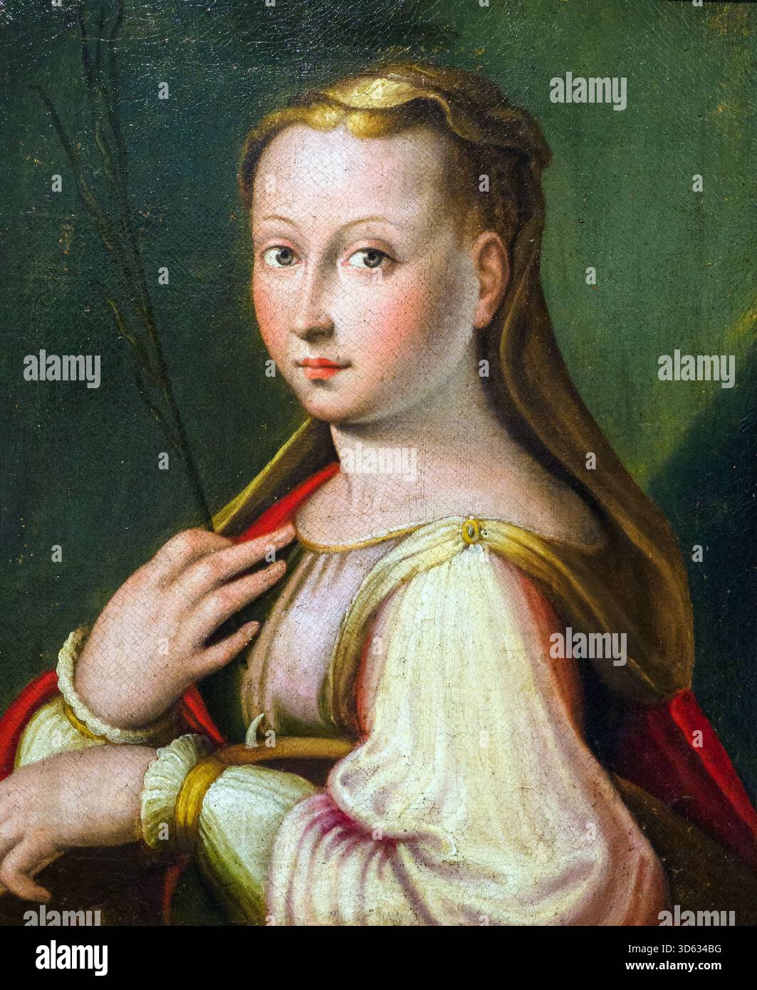 Saint Catherine of Alexandria, second half of the 16th century by Luca ...