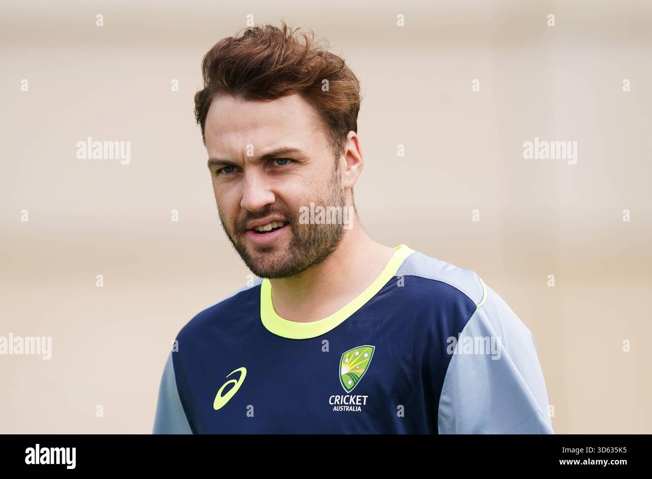 Australia's Josh Inglis during a nets session at the Optus Stadium ...