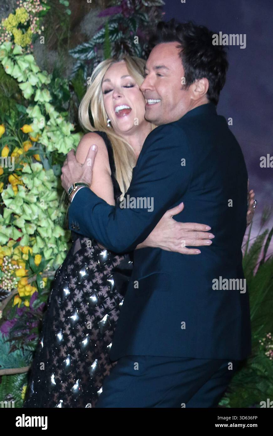 New York, NY, USA. 17th Nov, 2025. Jane Krakowski and Jimmy Fallon at ...