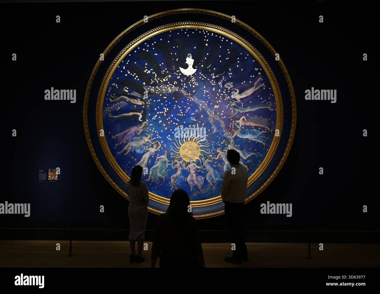 The 12 feet-diameter half scale design for The Hours depicts 24 female ...