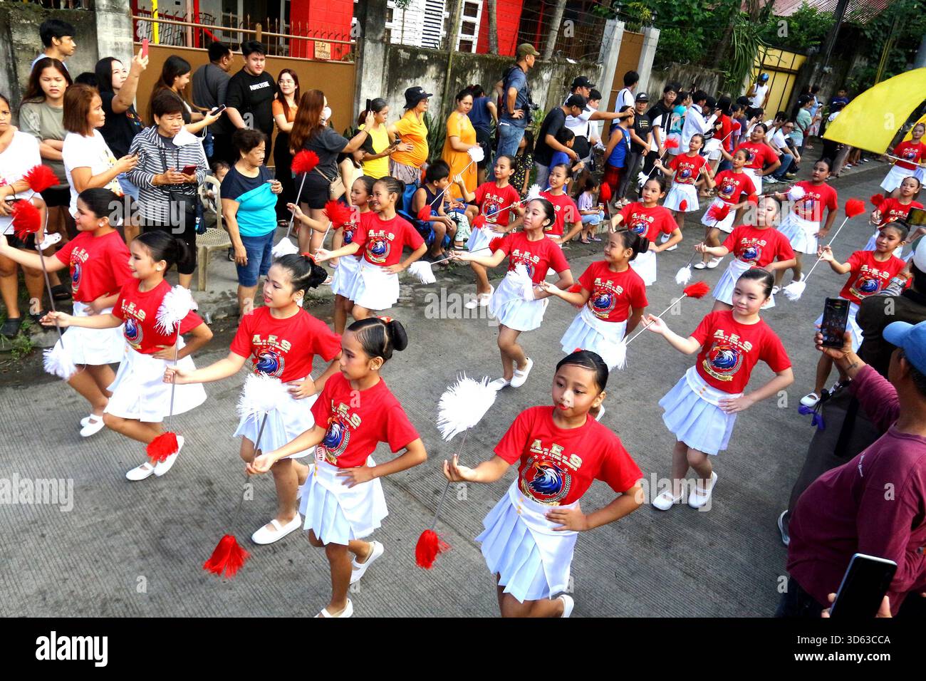 Higantes effigy walking on the streets during the celebrations of ...