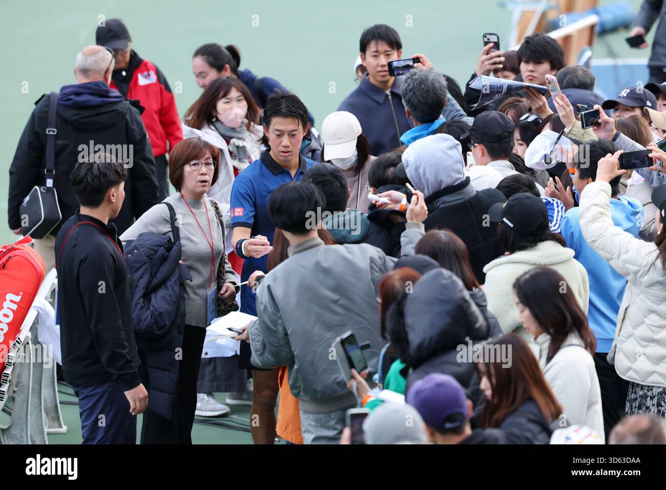 Kei Nishikori (JPN), NOVEMBER 18, 2025 - Tennis : Yokohama Keio ...