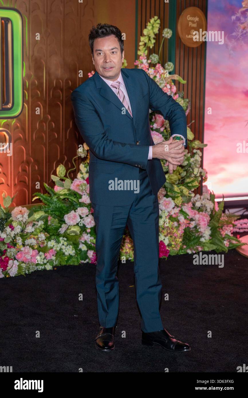 Photo by: NDZ/STAR MAX/IPx 2025 11/17/25 Jimmy Fallon at the premiere ...