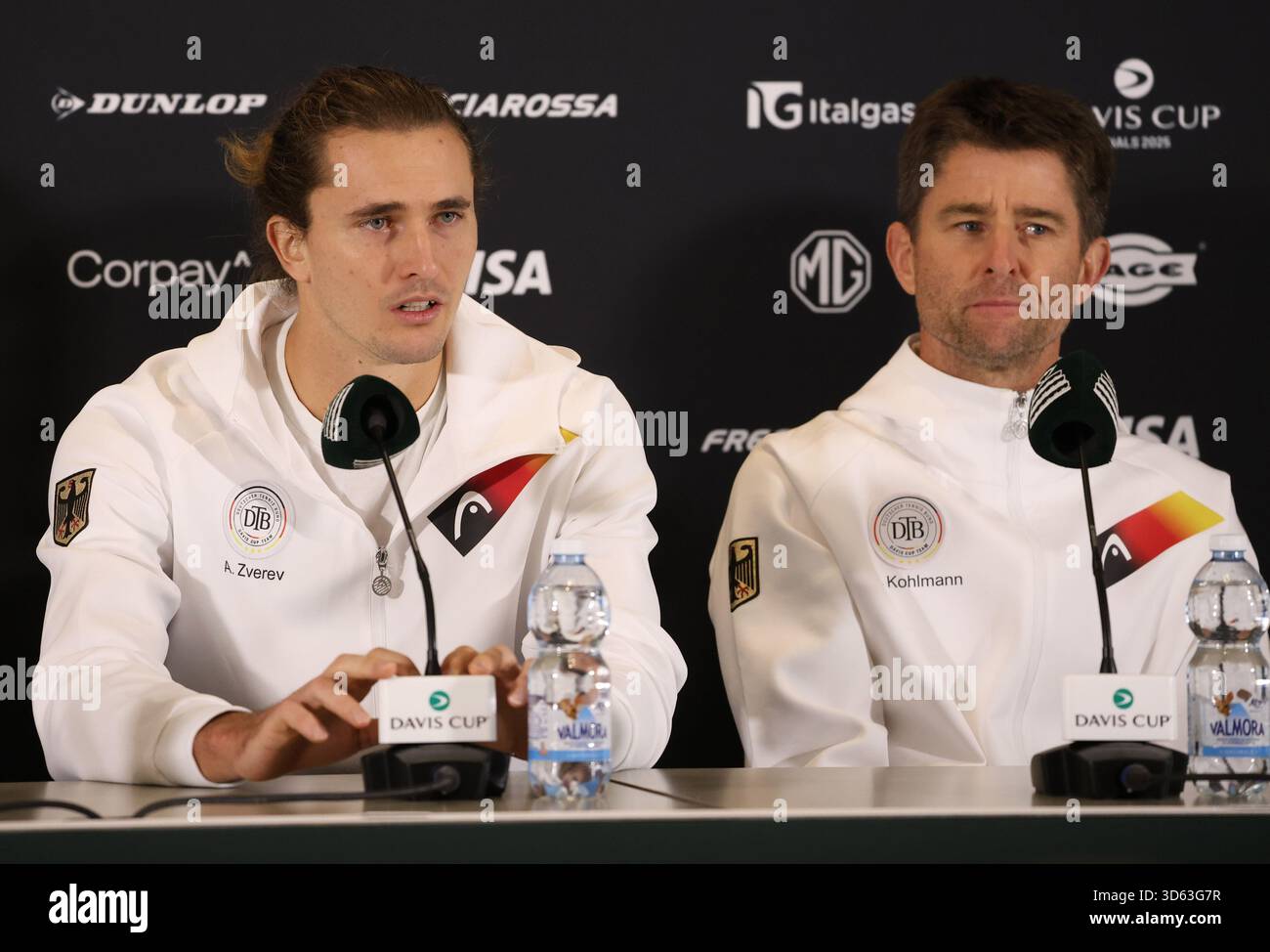 Tennis, DAVIS CUP FINAL 2025, team Germany, Alexander Zverev, captain ...