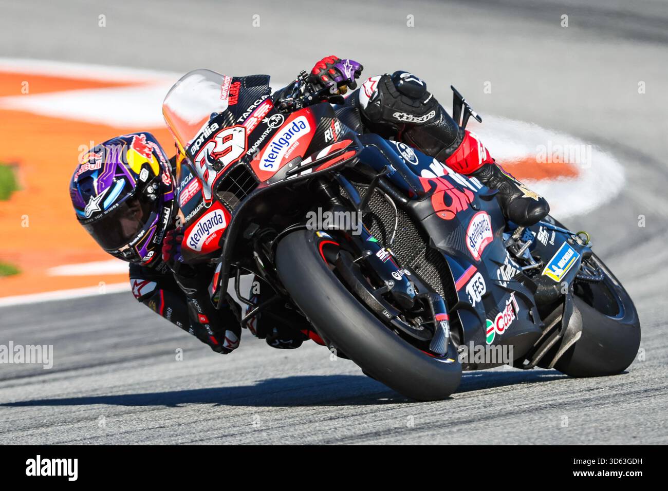 CHESTE, - NOVEMBER 18: Jorge Martin of Spain and Aprilia Racing in ...