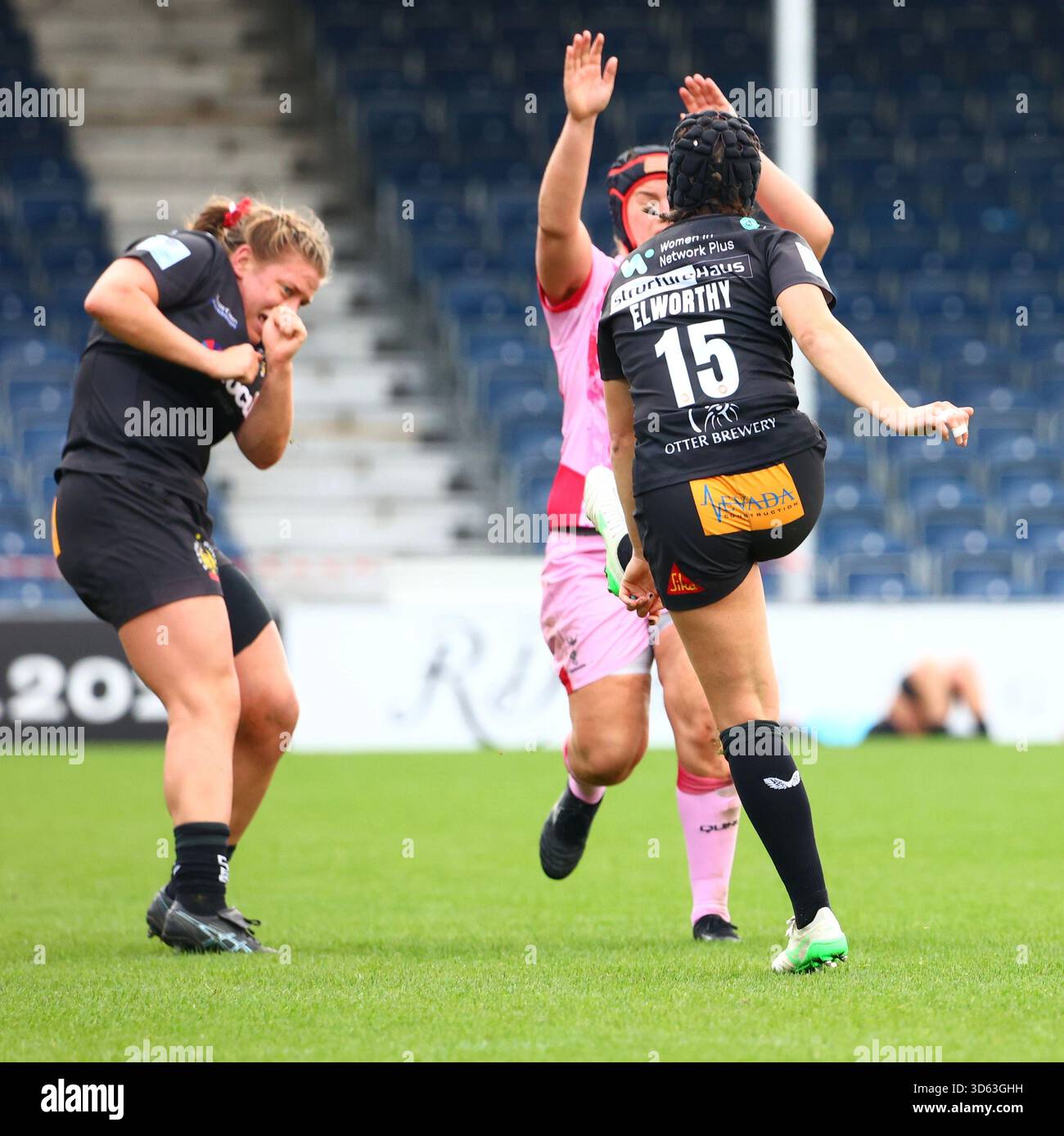 Exeter, Devon, UK. 16th November, 2025. PWR Premiership Women’s rugby ...