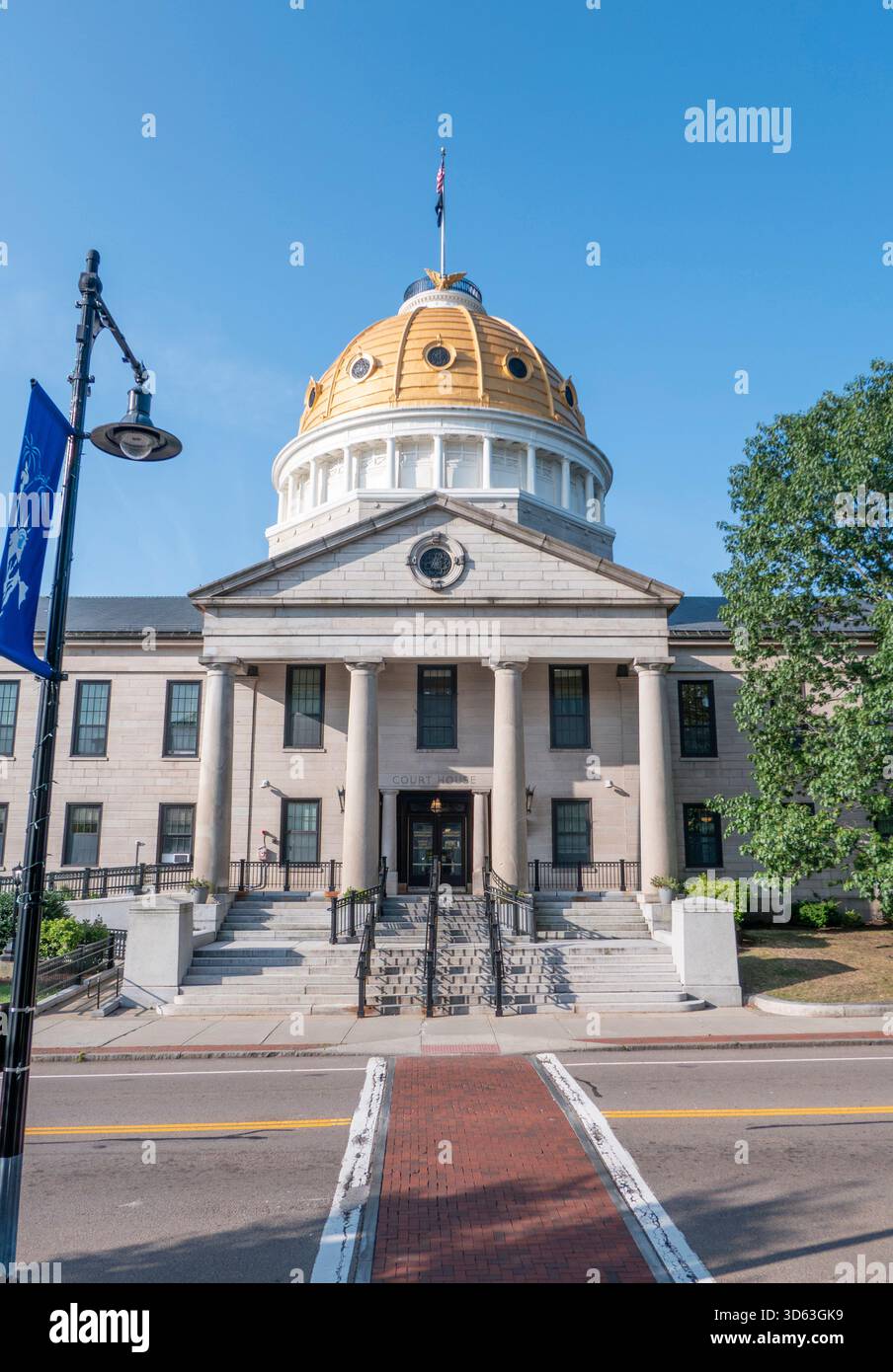 Norfolk County Superior Court in Dedham, Massachusetts, USA Stock Photo ...