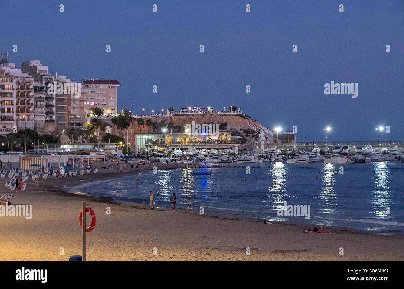 Benidorm night hi-res stock photography and images - Alamy