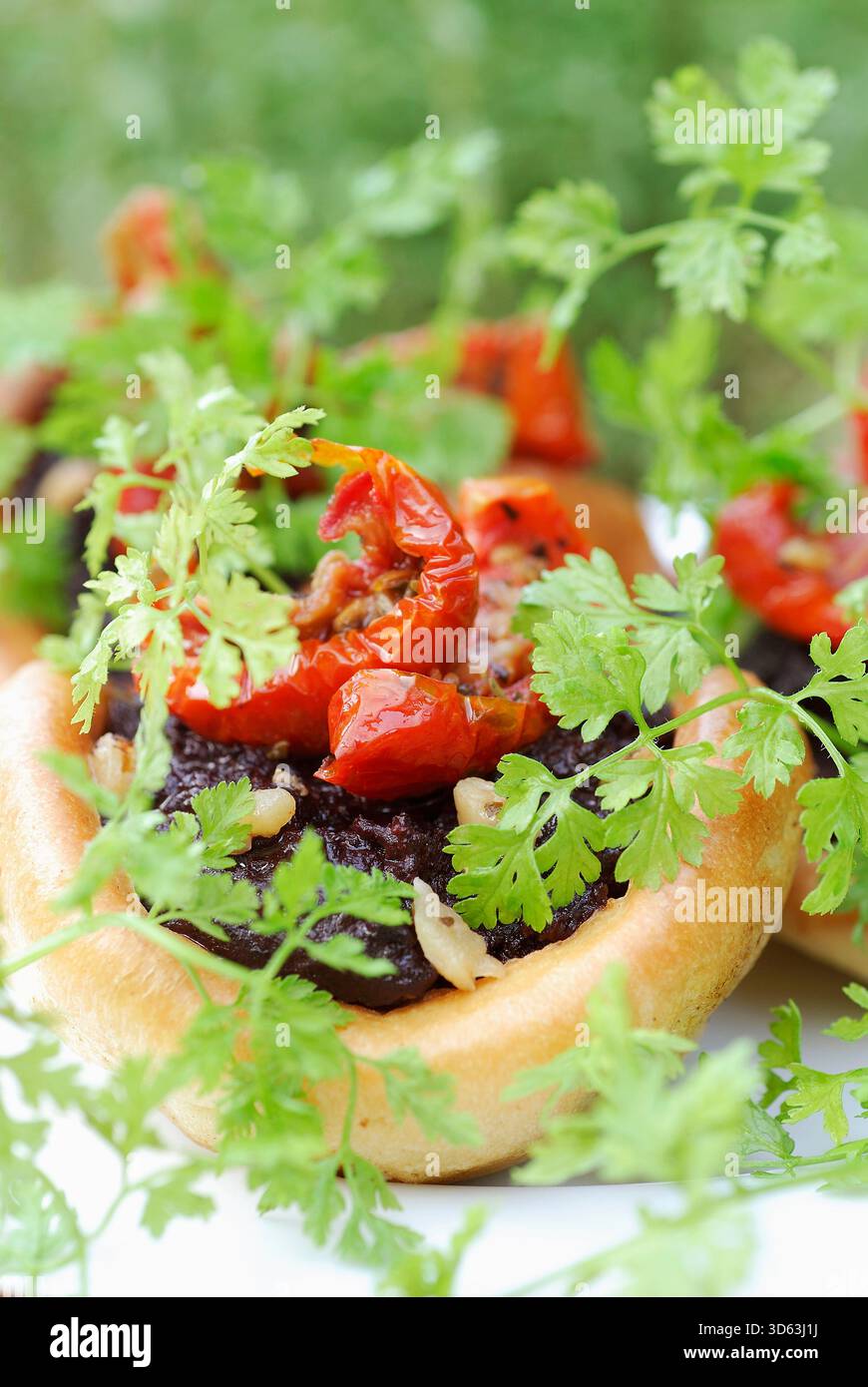 West Indian blood sausage roll Stock Photo - Alamy