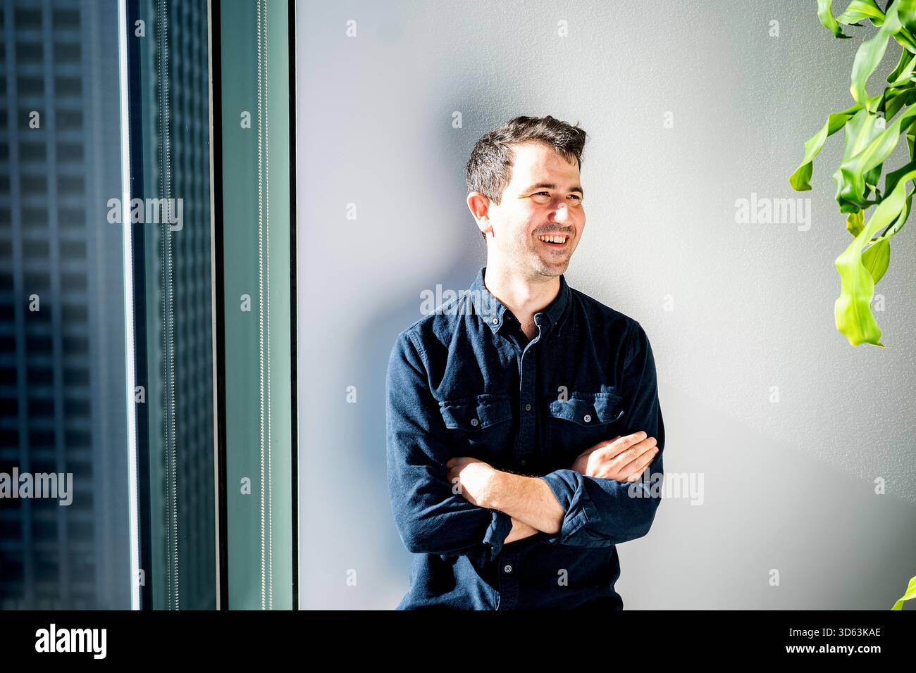 Open Philanthropy CEO Alexander Berger stands for a portrait on Monday ...