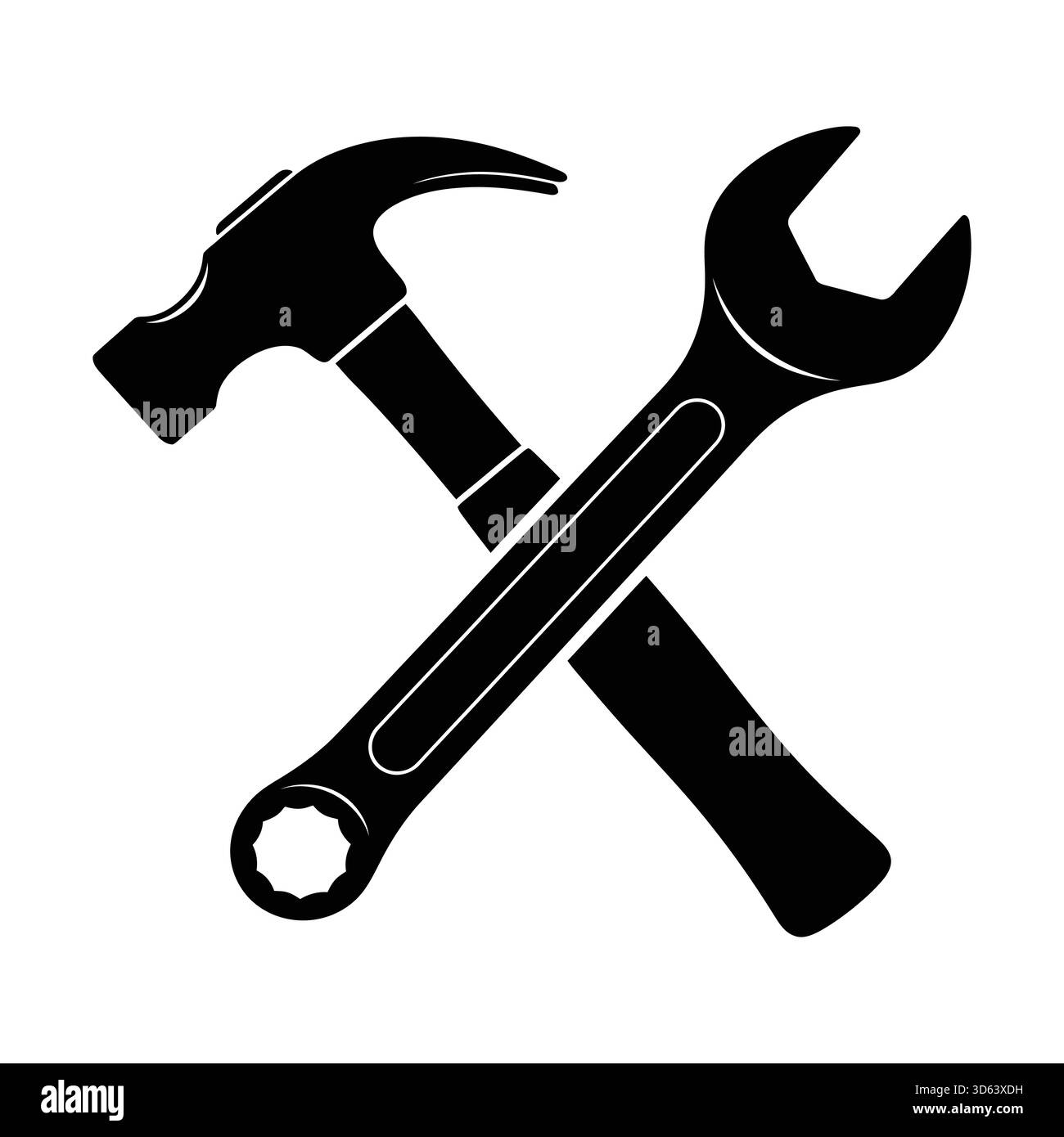 Home repair tools hammer Stock Vector Images - Alamy