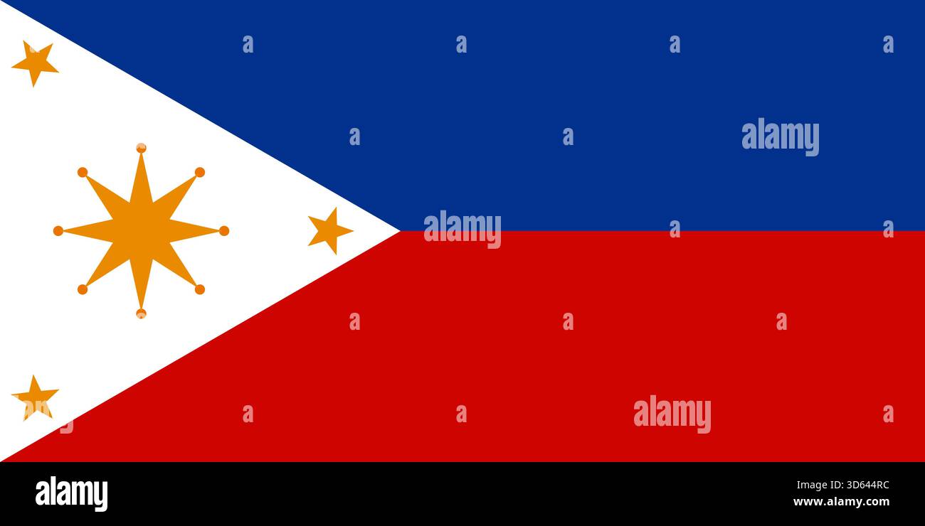 Flag of the Negros Republic – Blue, White, and Red Banner, Historical ...