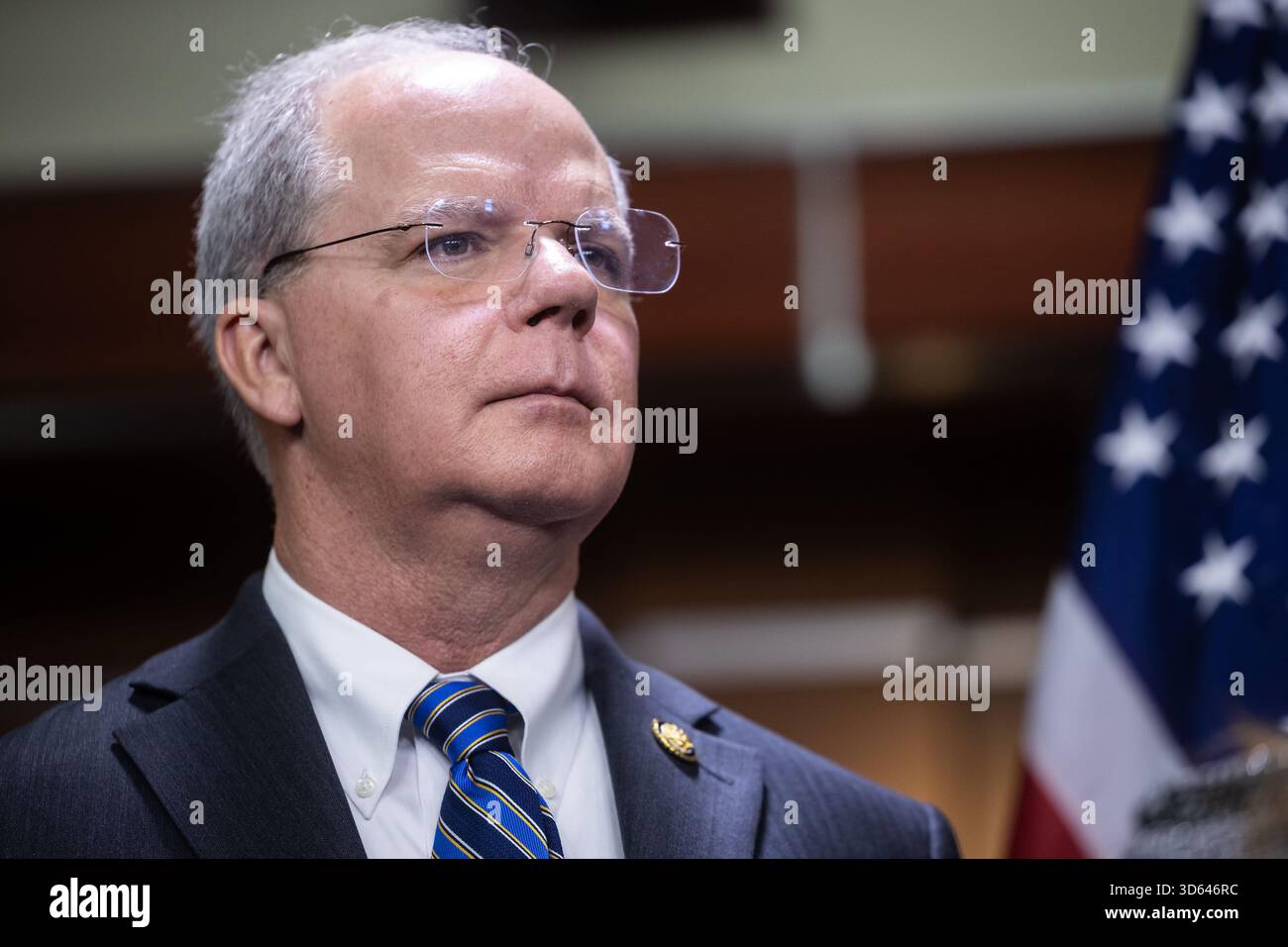 House Energy and Commerce Committee Chair Brett Guthrie (R-Ky.) looks ...