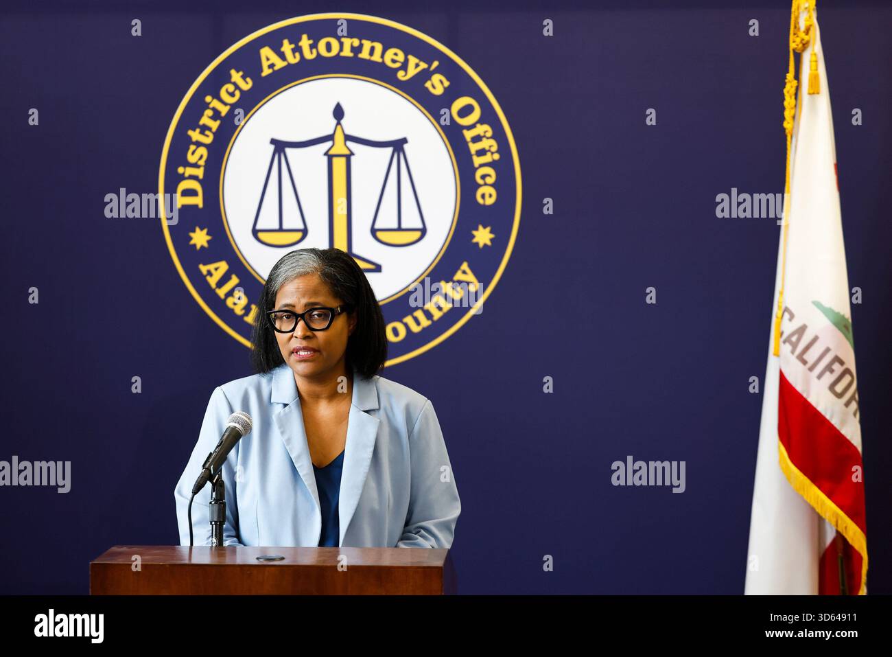 District Attorney Ursula Jones Dickson announces charges in the deadly ...
