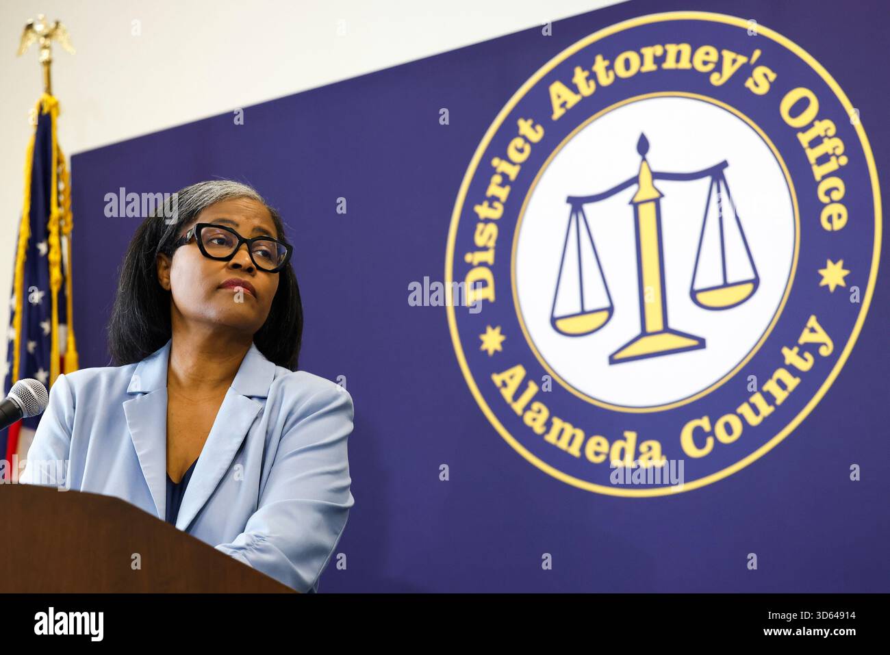District Attorney Ursula Jones Dickson announces charges in the deadly ...