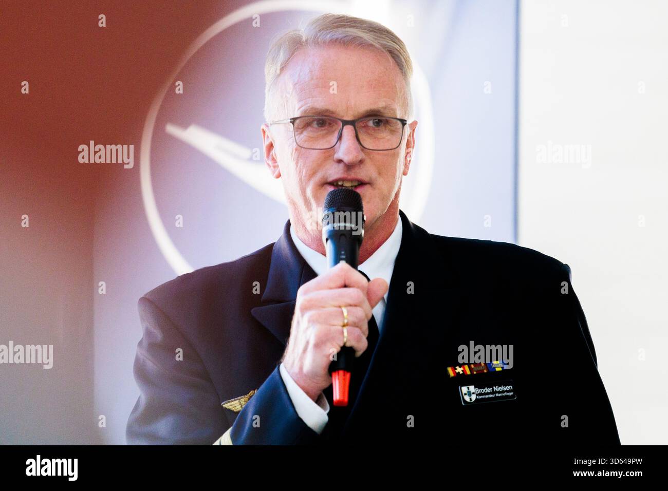 18 November 2025, Berlin: Broder Nielsen, Commander of the Naval ...