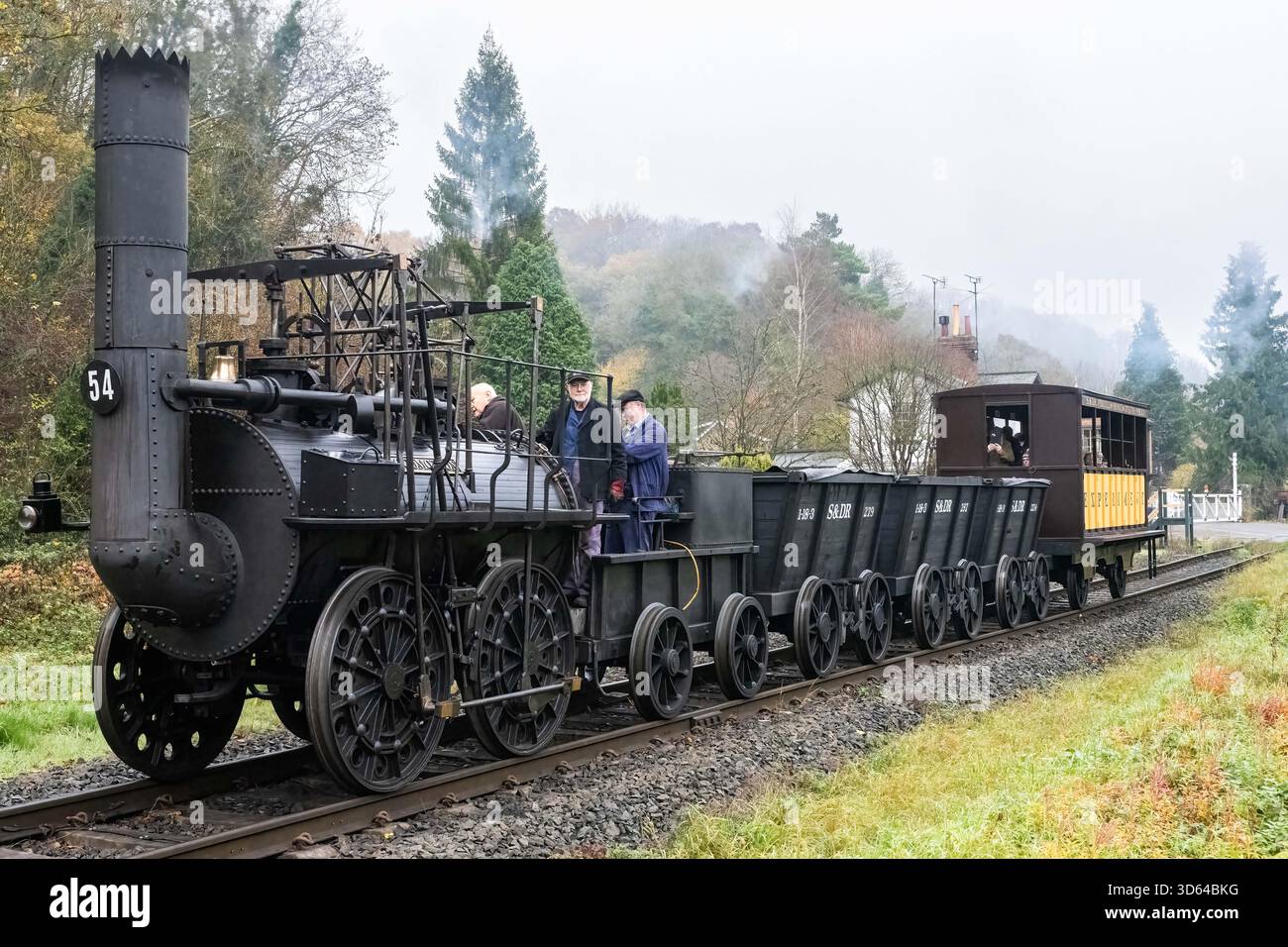 Stockton and darlington railway 1825 hi-res stock photography and ...
