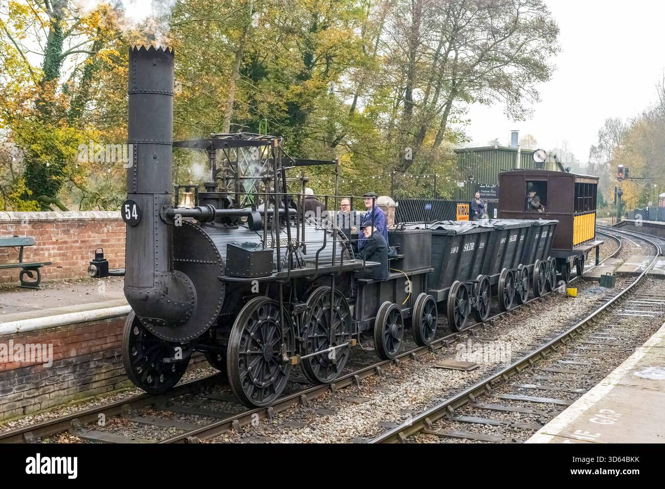 Stockton and darlington railway 1825 hi-res stock photography and ...