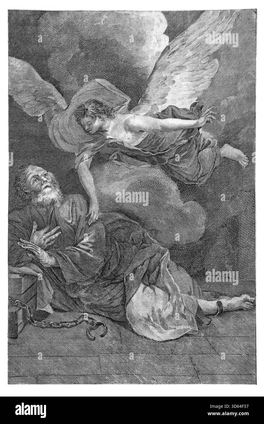 The apostles delivered from prison by an angel Cut Out Stock Images ...