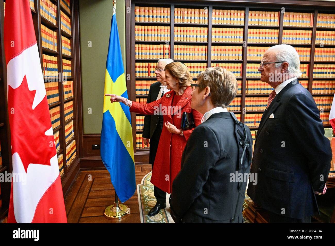 OTTAWA, CANADA 20251118King Carl XVI Gustaf and Queen Silvia attend a ...