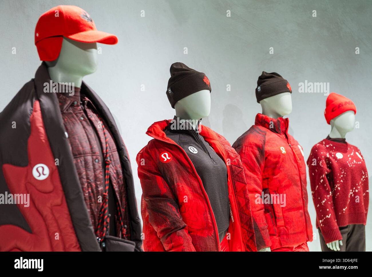 Lululemon's new Team Canada uniforms for the 2026 Milano Cortina Winter ...