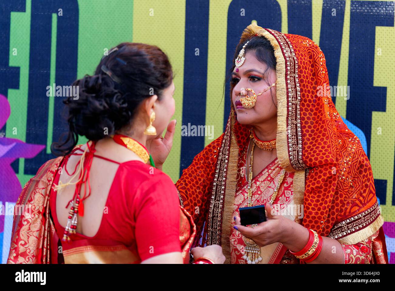 London, UK. 12th Oct 2025. The Diwali in London (DiL) committee event ...