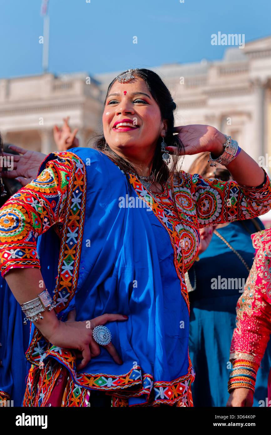 London, UK. 12th Oct 2025. The Diwali in London (DiL) committee event ...
