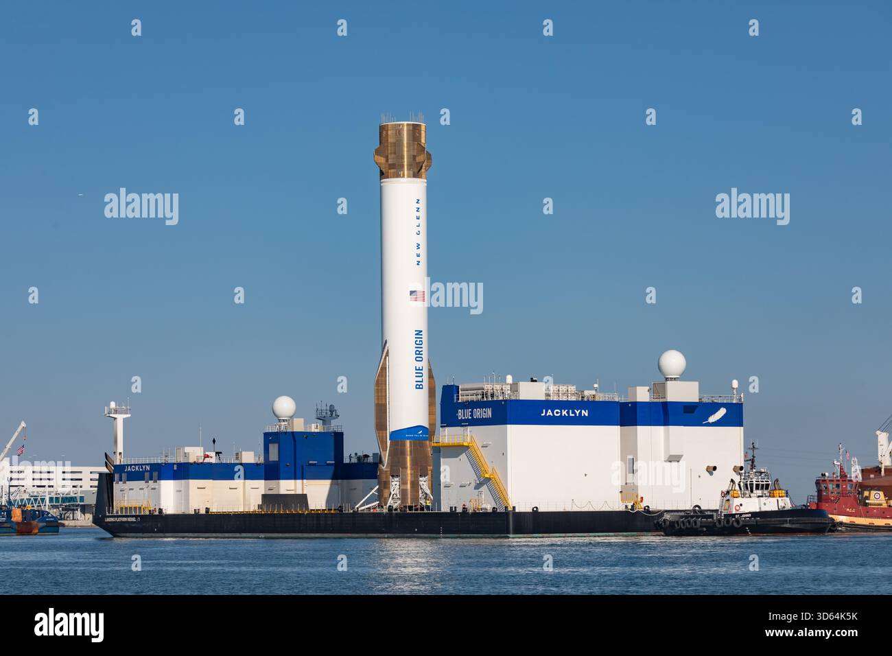 On a brilliant spacecoast moring at sunrise Blue Origin's first ever ...