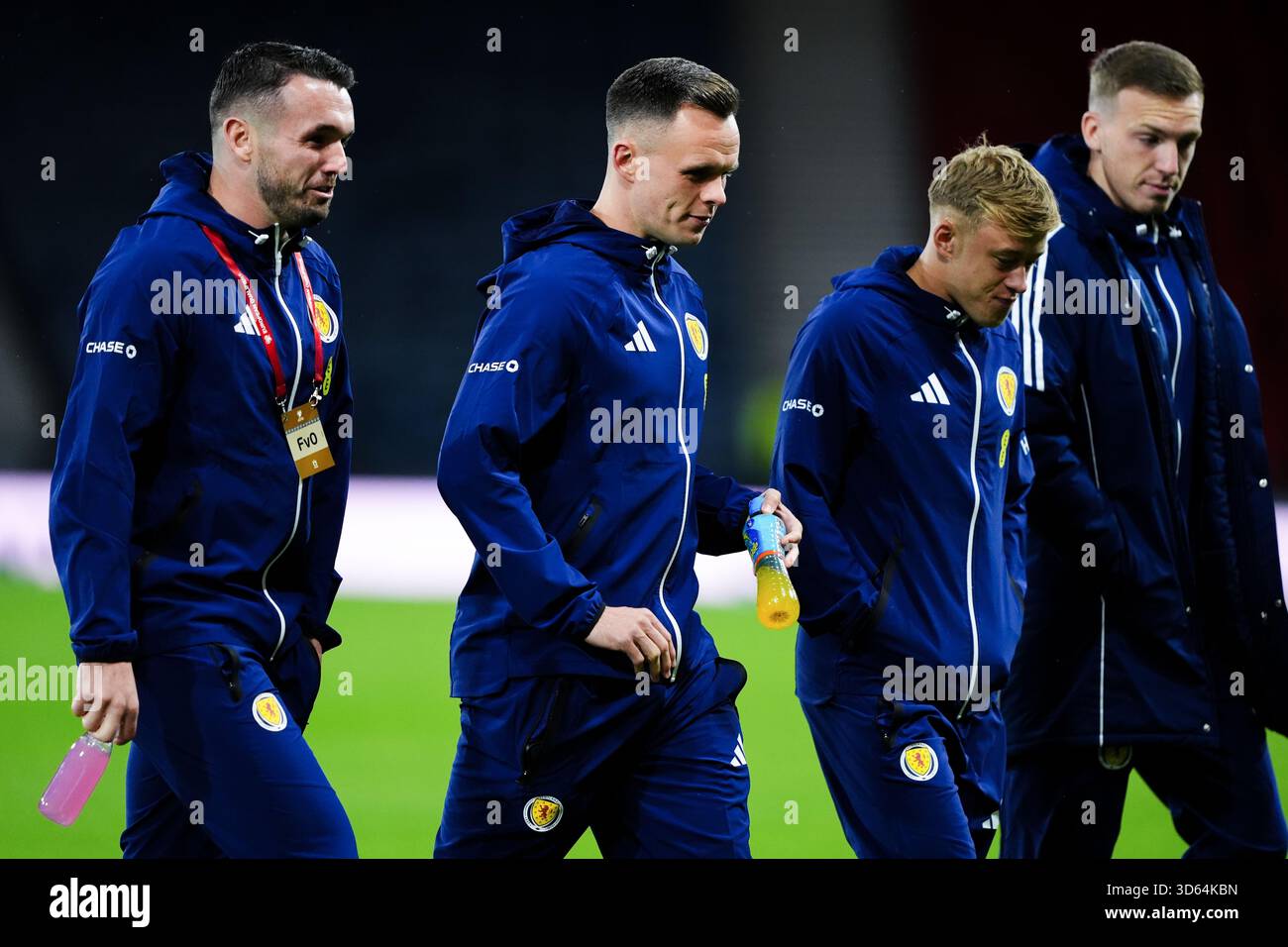 Scotland's John McGinn, Lawrence Shankland, Connor Barron and Lewis ...