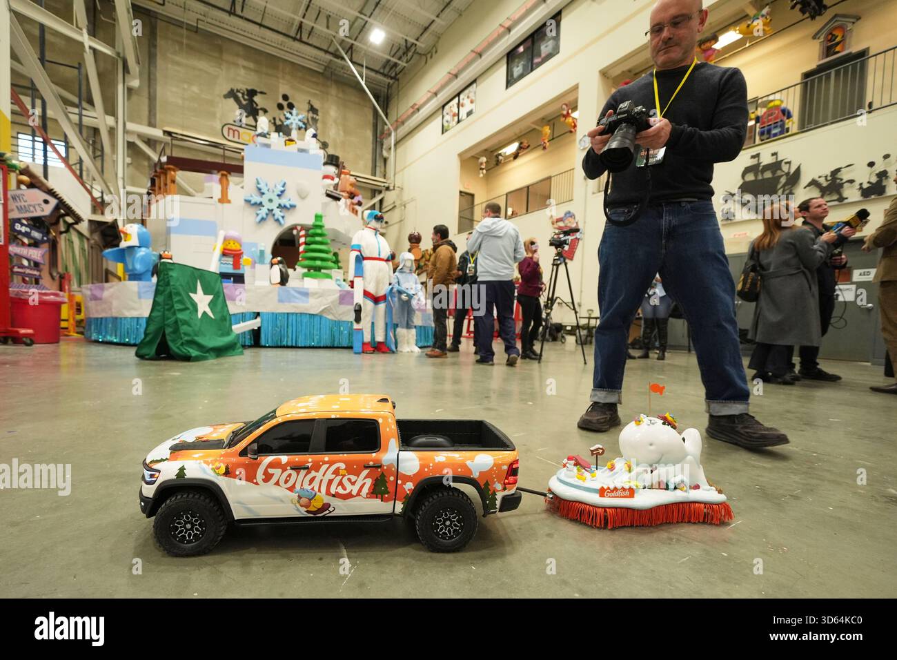 A float by Goldfish crackers, which will be the tiniest float to ever ...