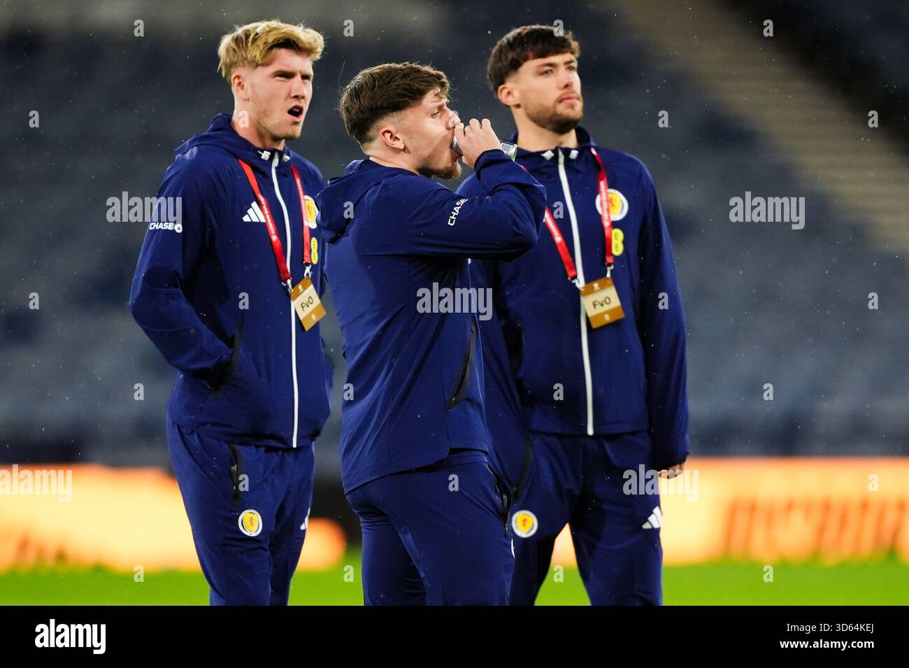 Scotland's Ben Gannon-Doak (centre) ahead of the FIFA World Cup ...