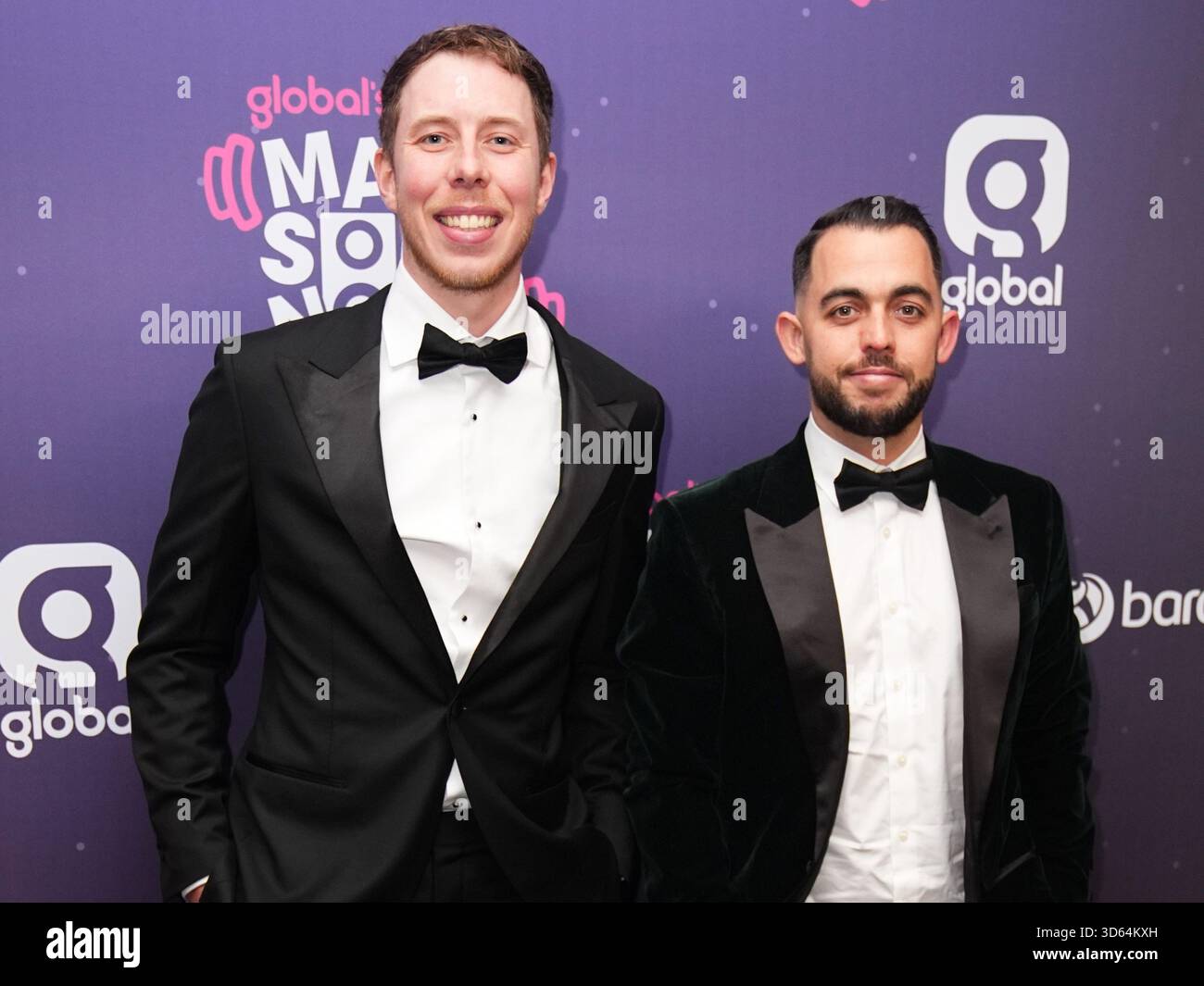 YouTuber Calfreezy (left) and Elliot Hackney attending Global's Make ...