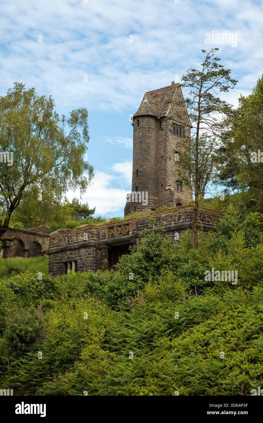 The Gothic-style tower Pigeon tower or Dove tower is a focal point for ...