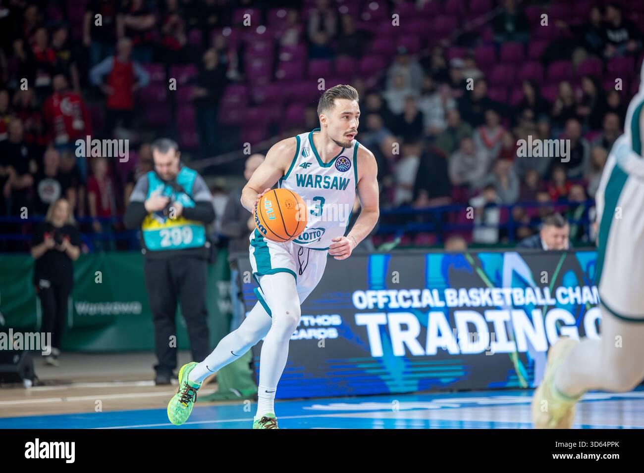 Warsaw, Poland. 18th Nov 2025. FIBA Champions League match between ...