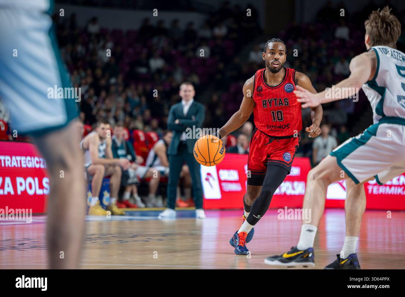 Warsaw, Poland. 18th Nov 2025. FIBA Champions League match between ...