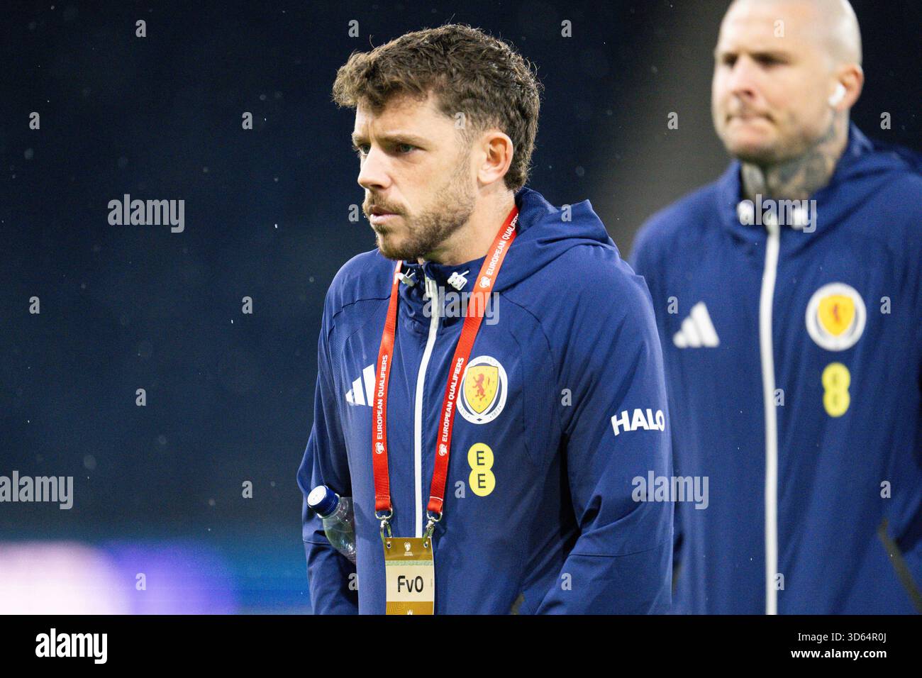GLASGOW, SCOTLAND - NOVEMBER 18: Scotland’s Ryan Christie arrives ahead ...