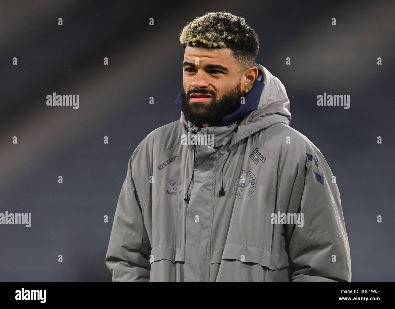 Glasgow, Scotland, 18th November 2025. Philip Billing of Denmark during ...