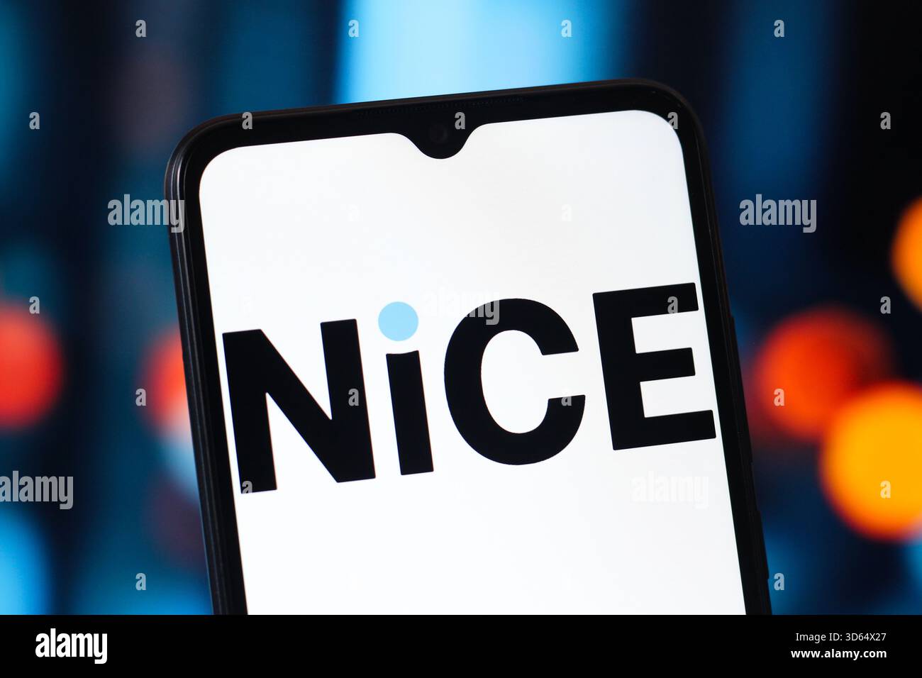 November 18, 2025, Canada: In this photo illustration, the NICE Systems ...