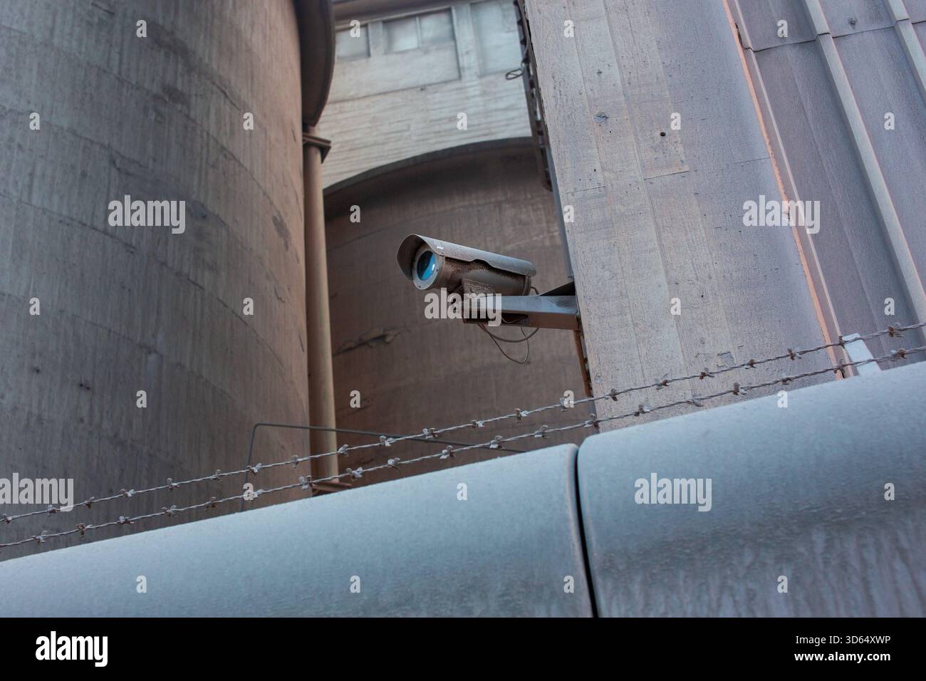 Cement production towers in hi-res stock photography and images - Alamy