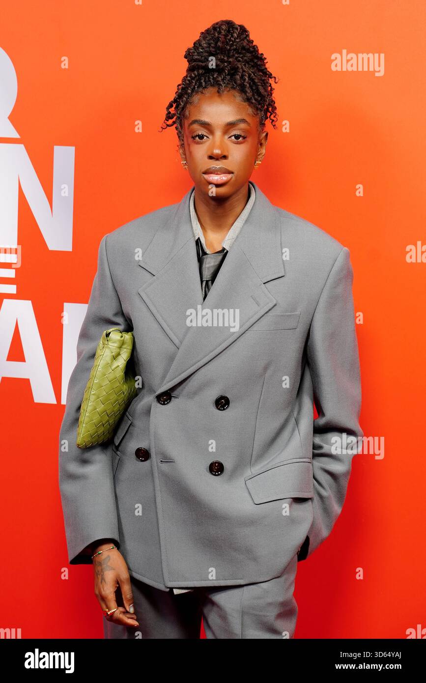 Cat Burns attends the GQ Men of the Year at 180 Thames in central London. Picture date: Tuesday ...