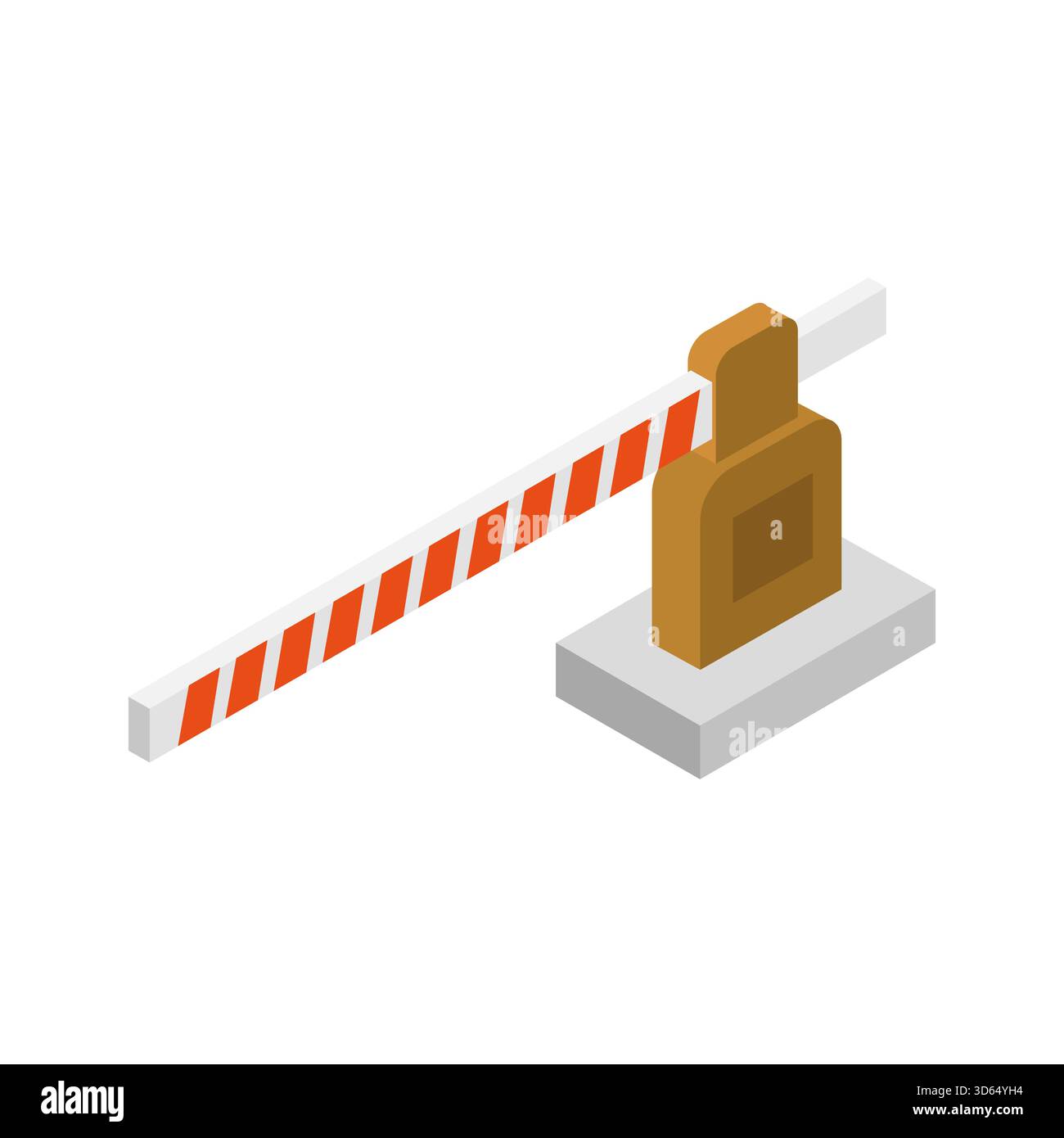 Roadblock barrier Stock Vector Images - Alamy
