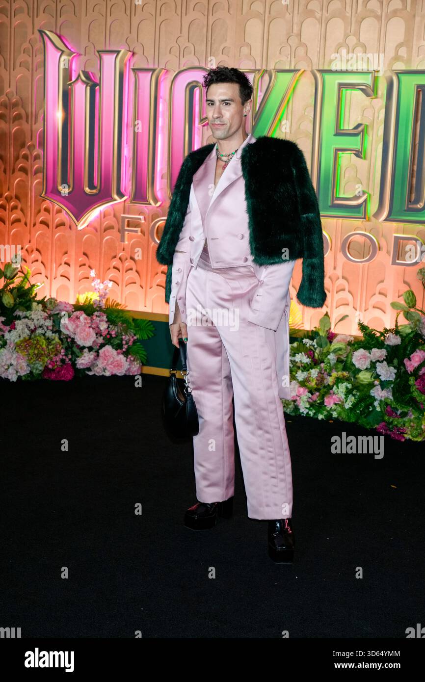 Ryan Bernard Tymensky attends the Wicked For Good New York Premiere ...