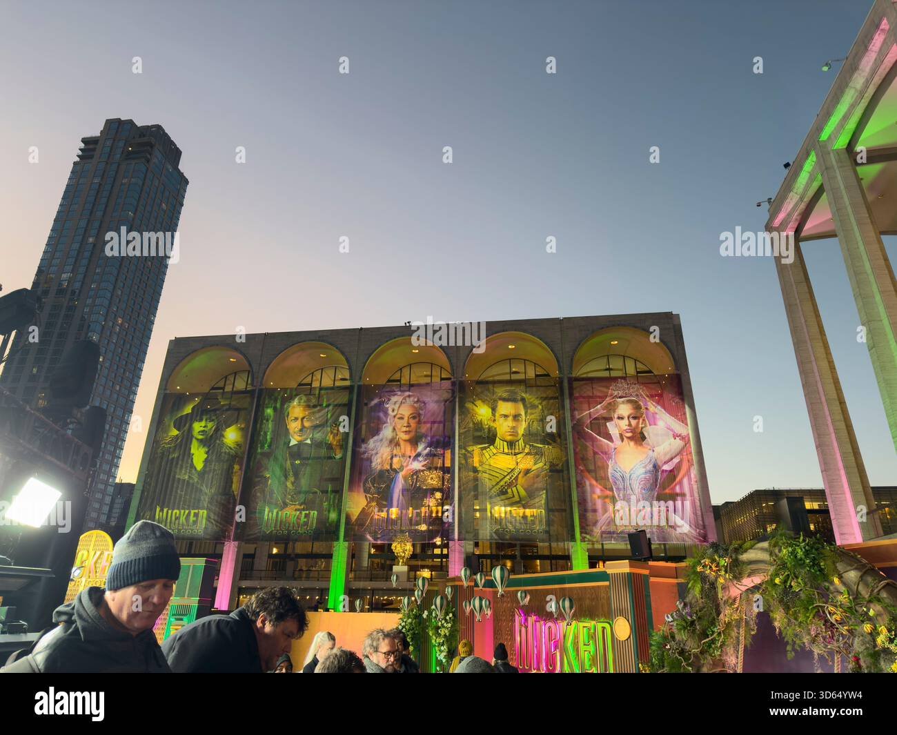 Atmosphere View of the Red Carpet during the Wicked For Good New York ...